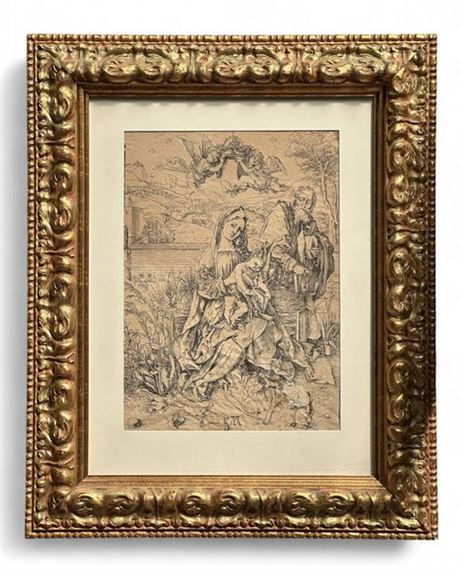 Albrecht Dürer | The Holy Family with Three Rabbits | MutualArt