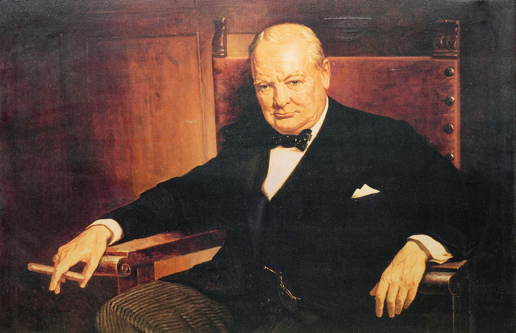 Arthur Pan | Portrait of Winston Churchill | MutualArt
