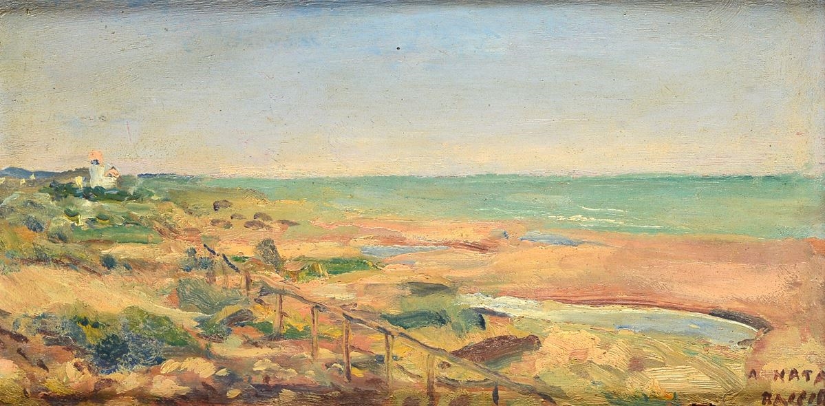 Baccio Maria Bacci | Paesaggio (1953) | MutualArt