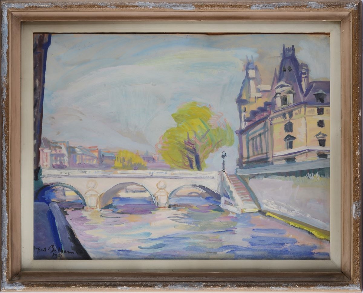 Alfredo Beltrame | Saint Michel a Parigi (1951) | MutualArt