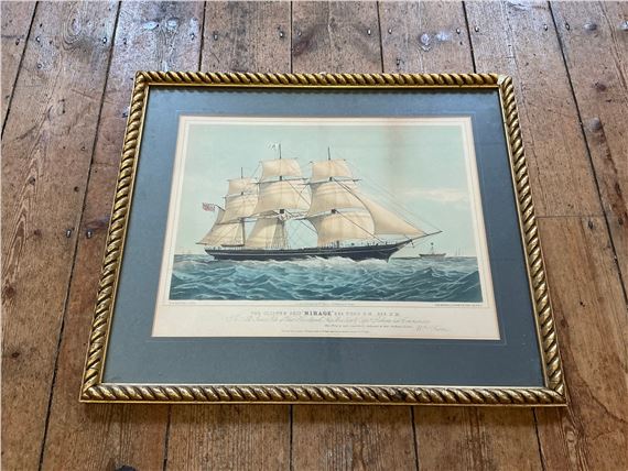 Thomas Goldsworth Dutton | A Victorian Coloured Print of the Clipper ...