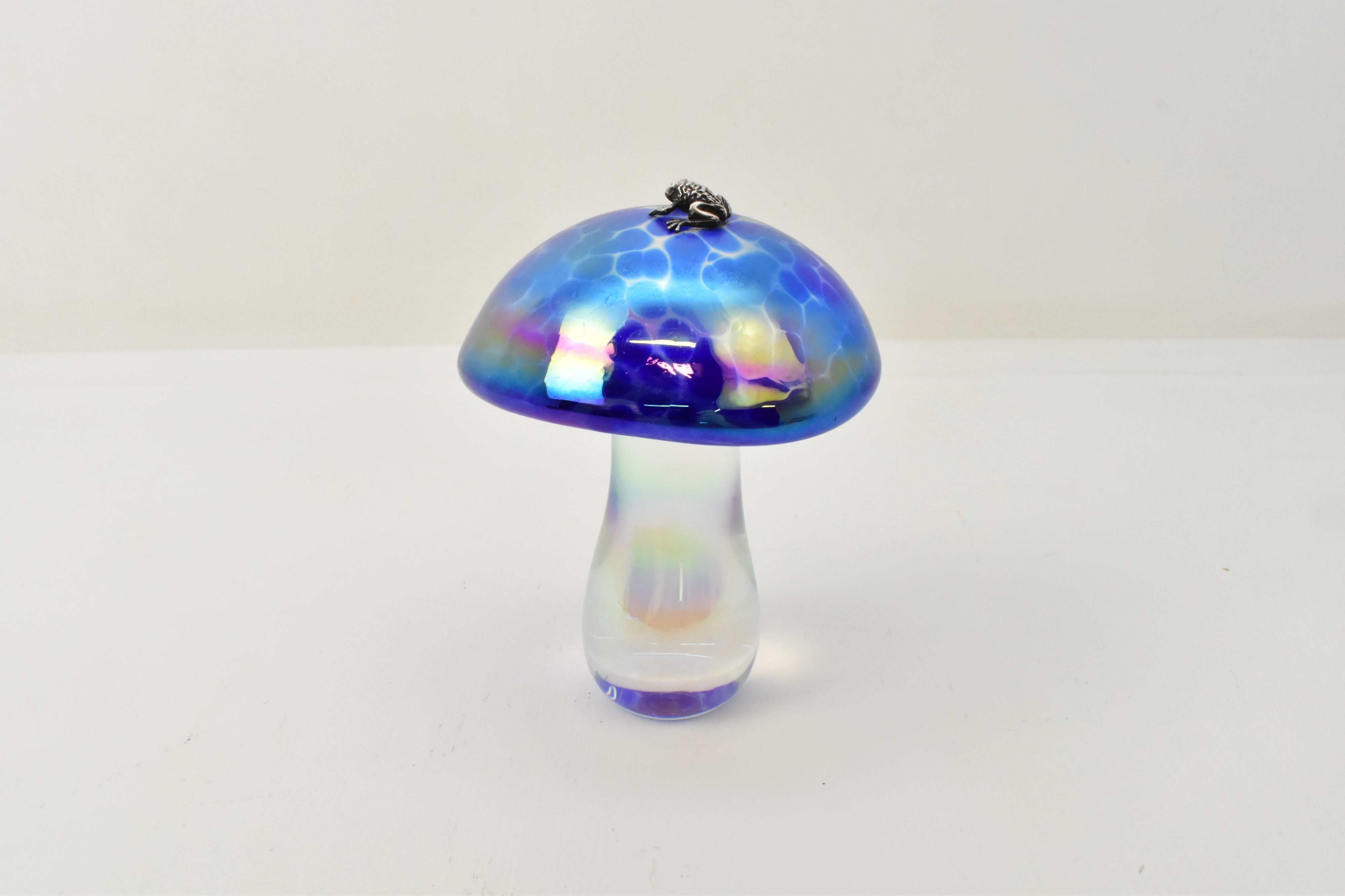 Ditchfield John | art glass paperweight in the form of a mushroom ...