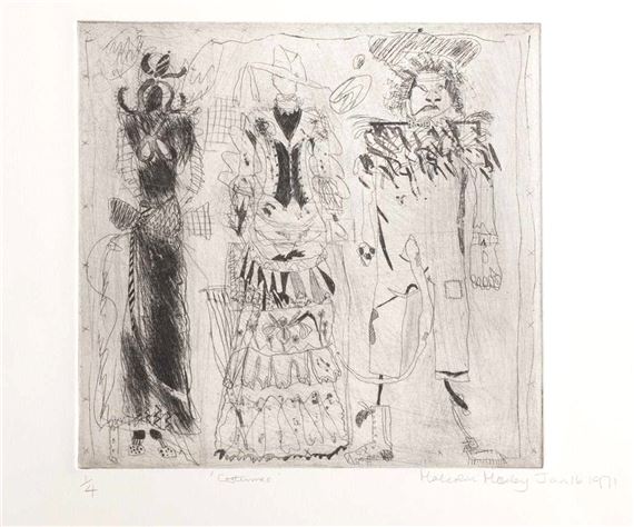 Malcolm Morley | Costumes (1971) | MutualArt