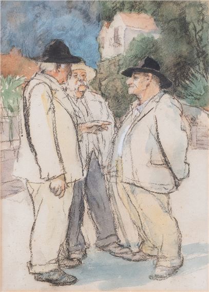 Roland Batchelor | Old Men Remember | MutualArt