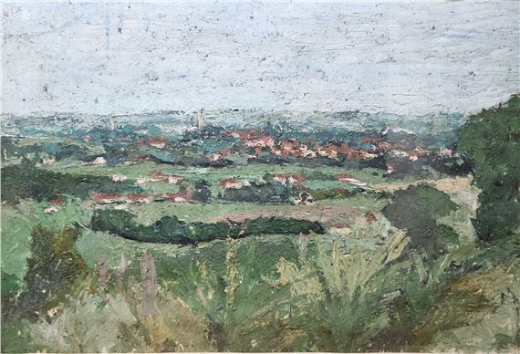 Charles Verey | Bergerac landscape (1959) | MutualArt