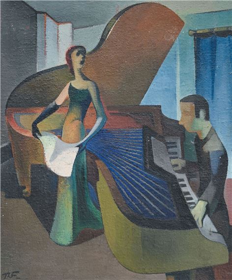 Theodore Fried | Singer and pianist | MutualArt