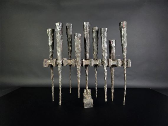 David Palombo | Candélabre Menorah | MutualArt
