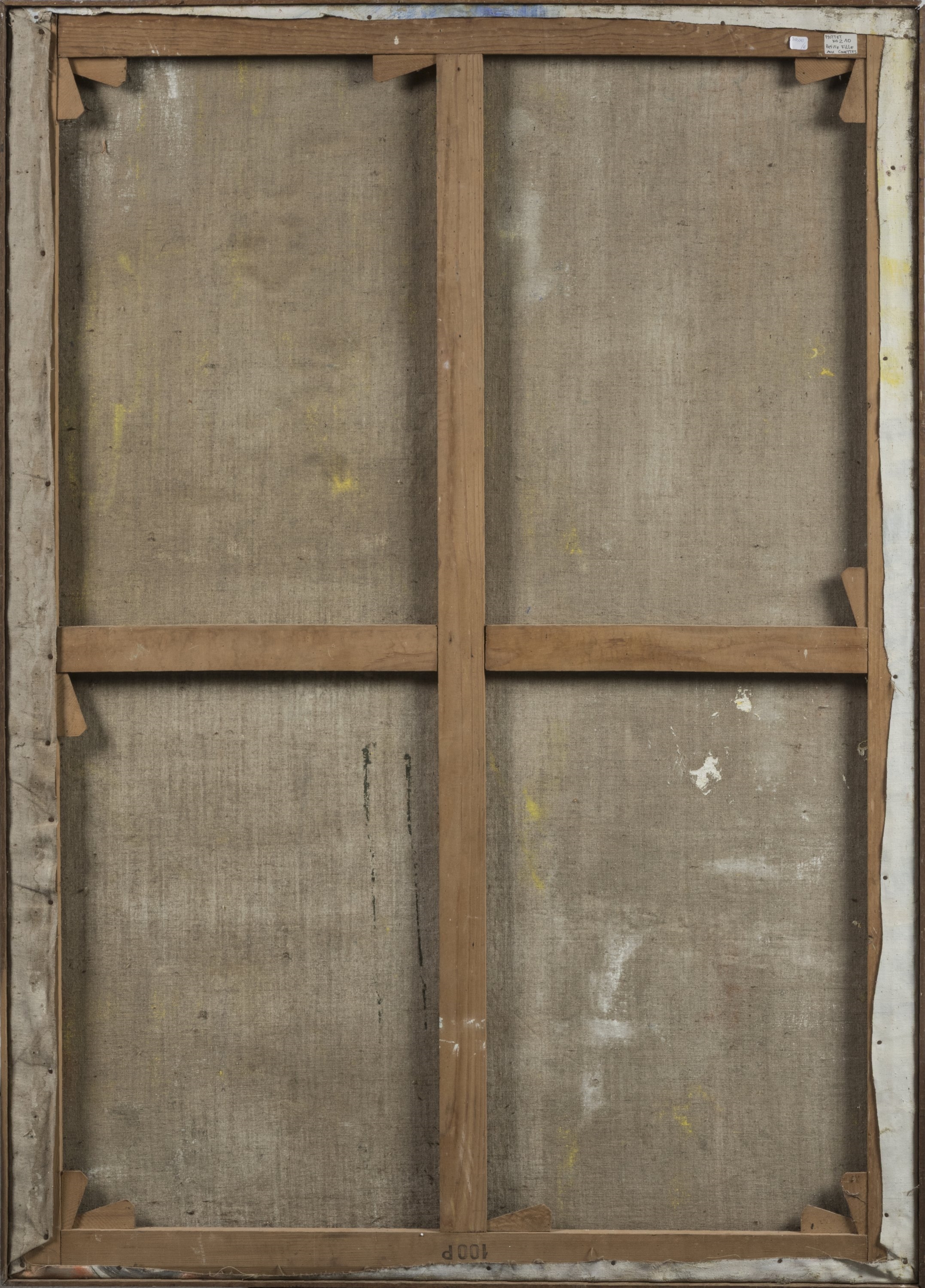 Yvonne Mottet | Petite fille aux couettes | MutualArt