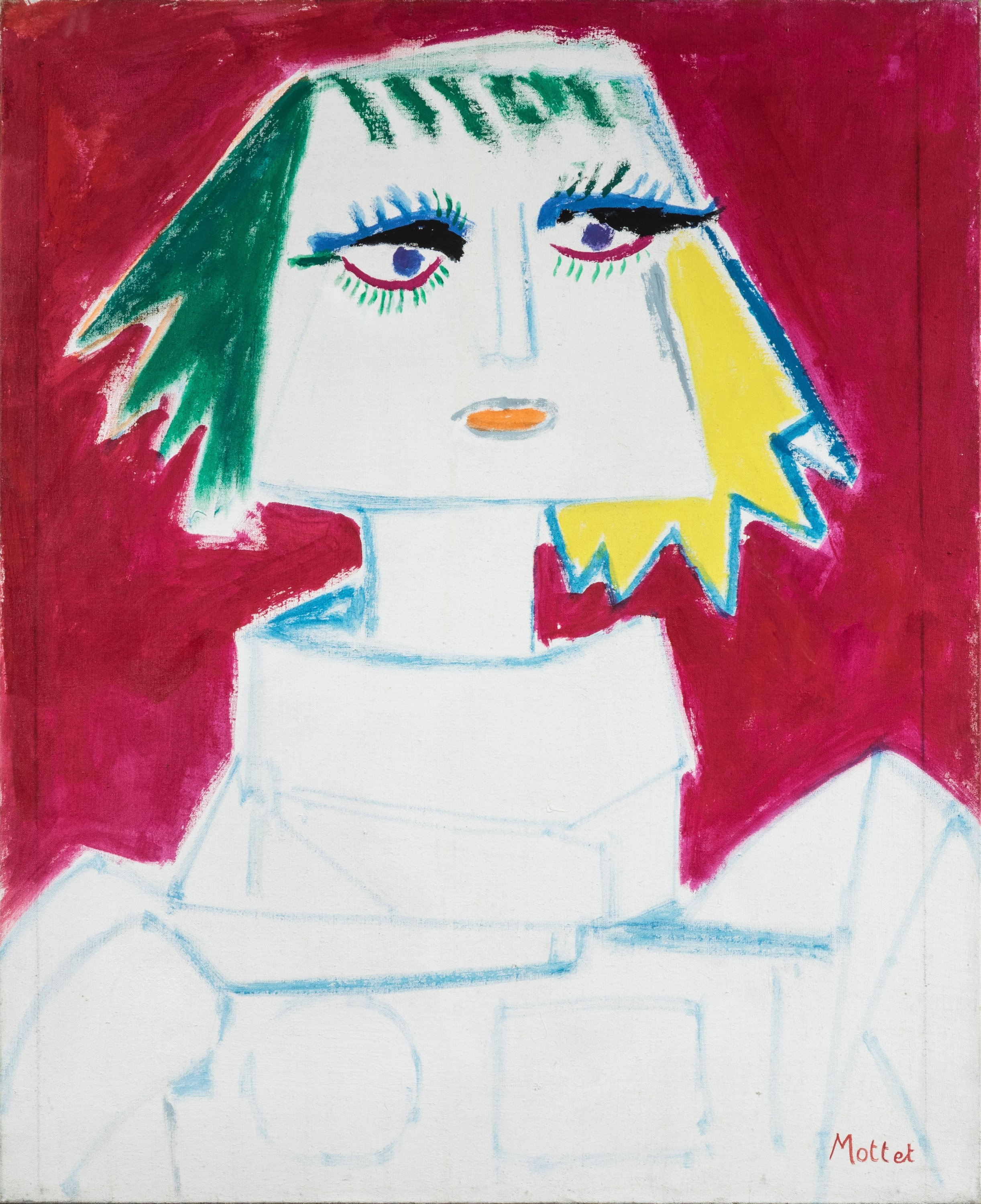 Mottet Yvonne | Etude de personnage | Compare similar artworks | MutualArt