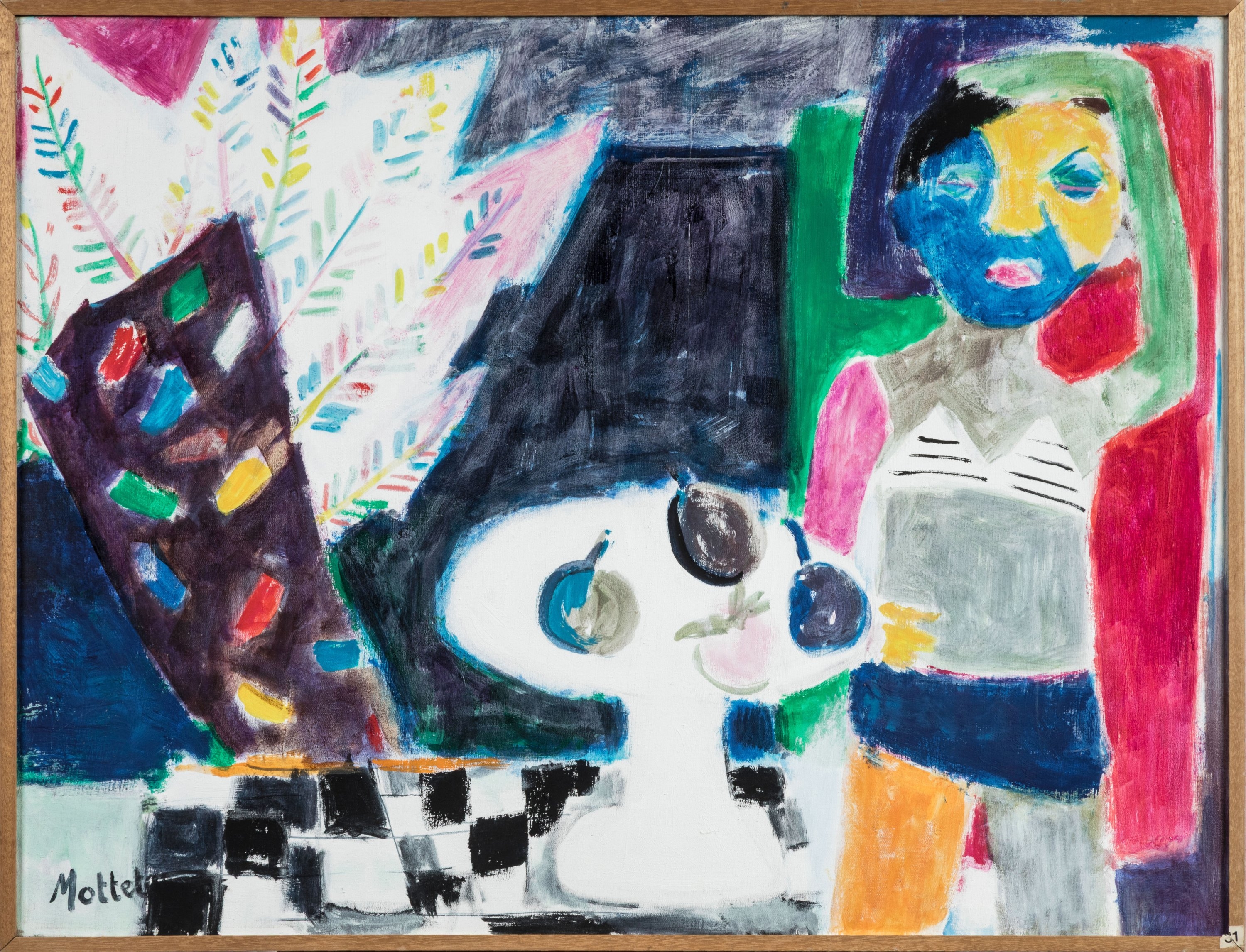 Yvonne Mottet | Le palmier | MutualArt