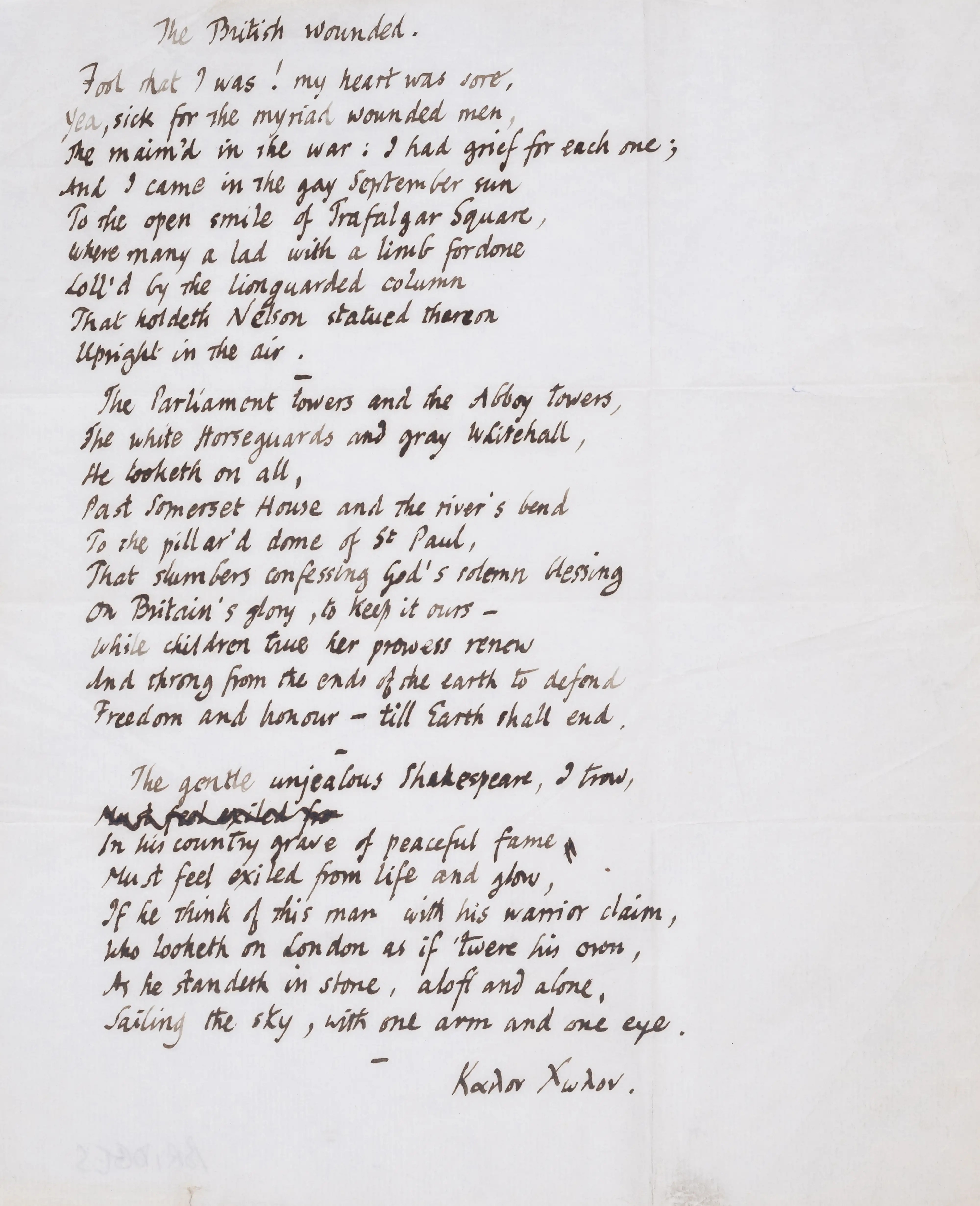 Robert Bridges | The British Wounded | MutualArt