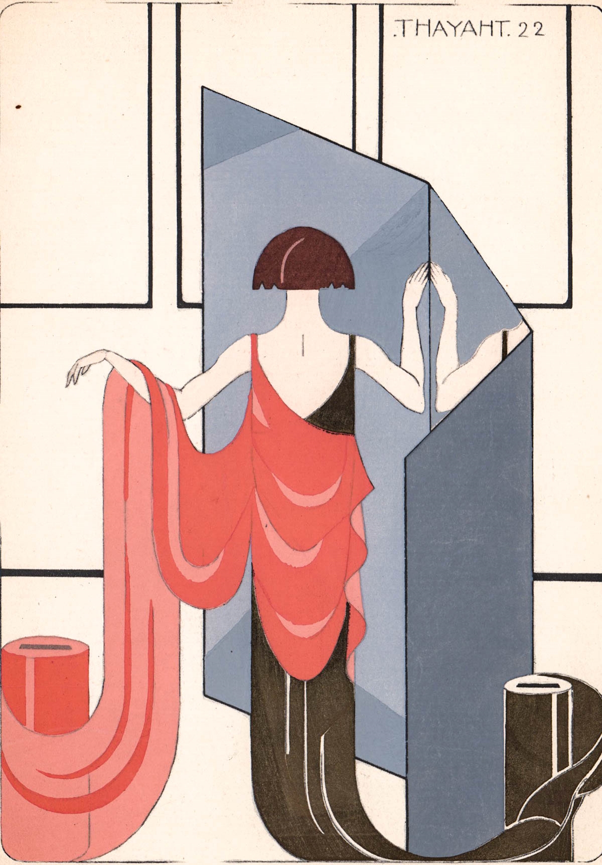 Ernesto Thayaht Michahelles | Pendant Les Modeles (1922) | MutualArt