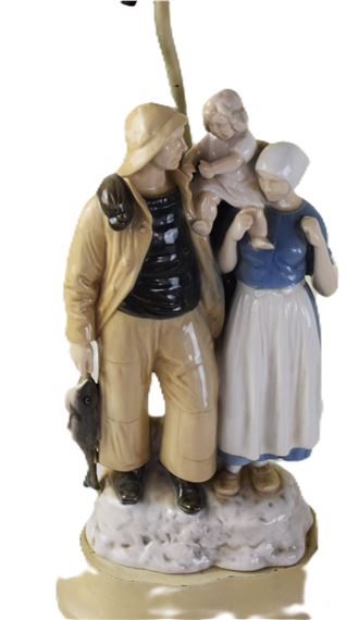 Axel Locher | Three Bing And Grondahl Lamps | MutualArt