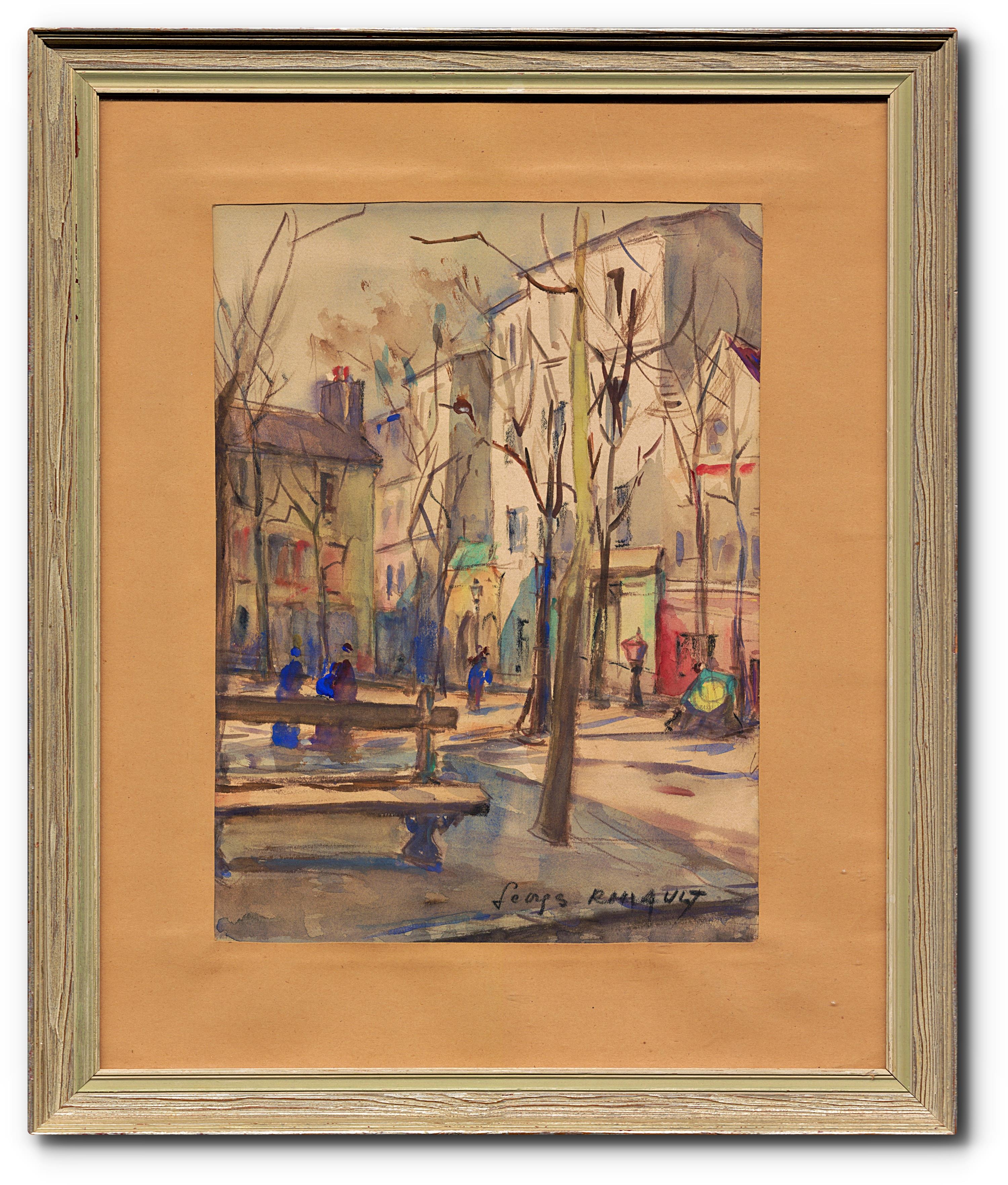 Georges Dominique Roualt | VE MĚSTĚ | MutualArt