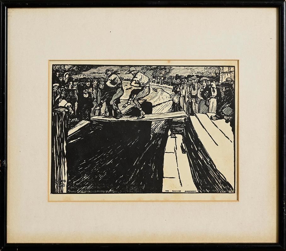 Jack B. Yeats | The Dancing Stevedores | MutualArt