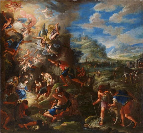 Filippo Lauri | Adoration of the Shepherds | MutualArt