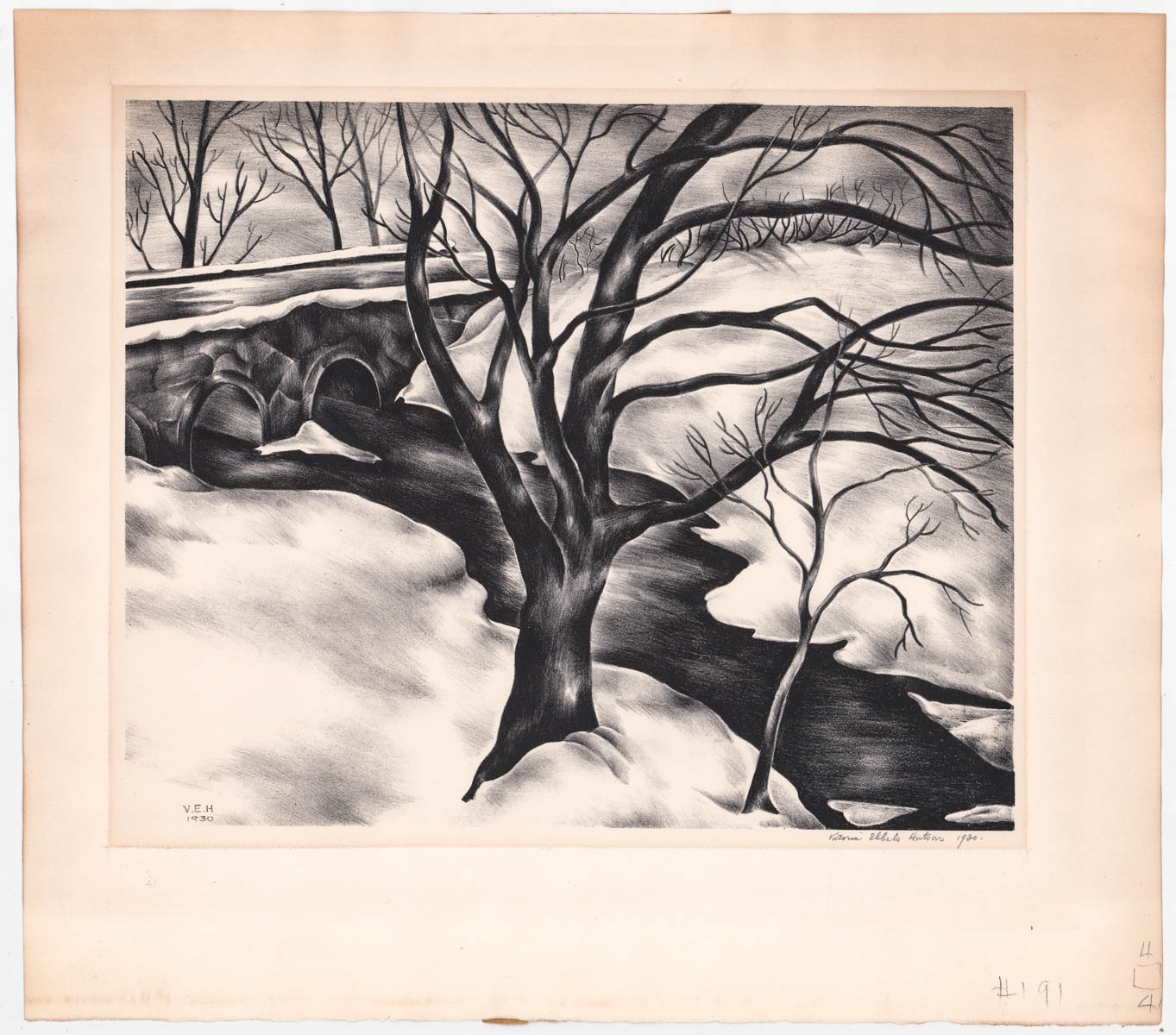Victoria Hutson Huntley | Victoria Ebbels Hutson SIGNED Lithograph 1930 ...