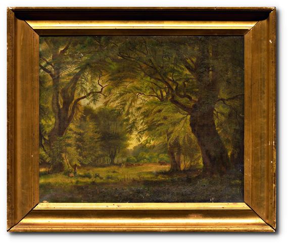 Siegfried Hass | Krávy na mýtině | MutualArt