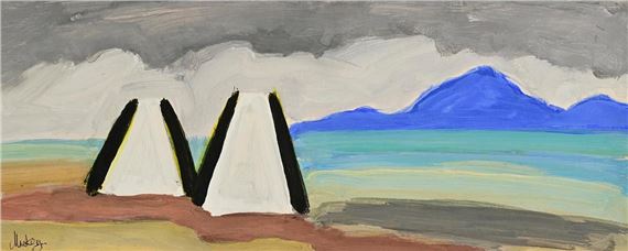 Markey Robinson | White Gables by the Shore | MutualArt