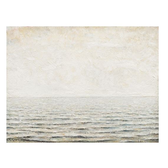Laurence Stephen Lowry | Seascape (1966) | MutualArt