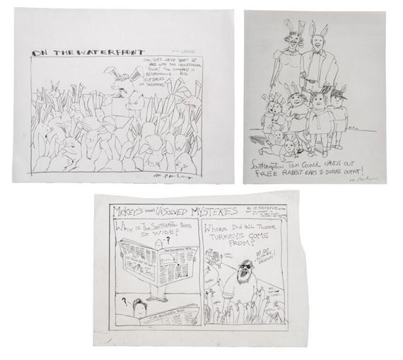 Paraskevas Michael | Three Overrun by Animals Comic Strips | Compare ...