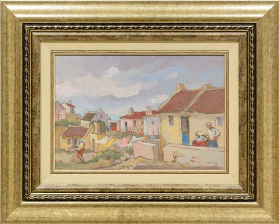 Kobus Louw | Cottages & Figures (2008) | MutualArt