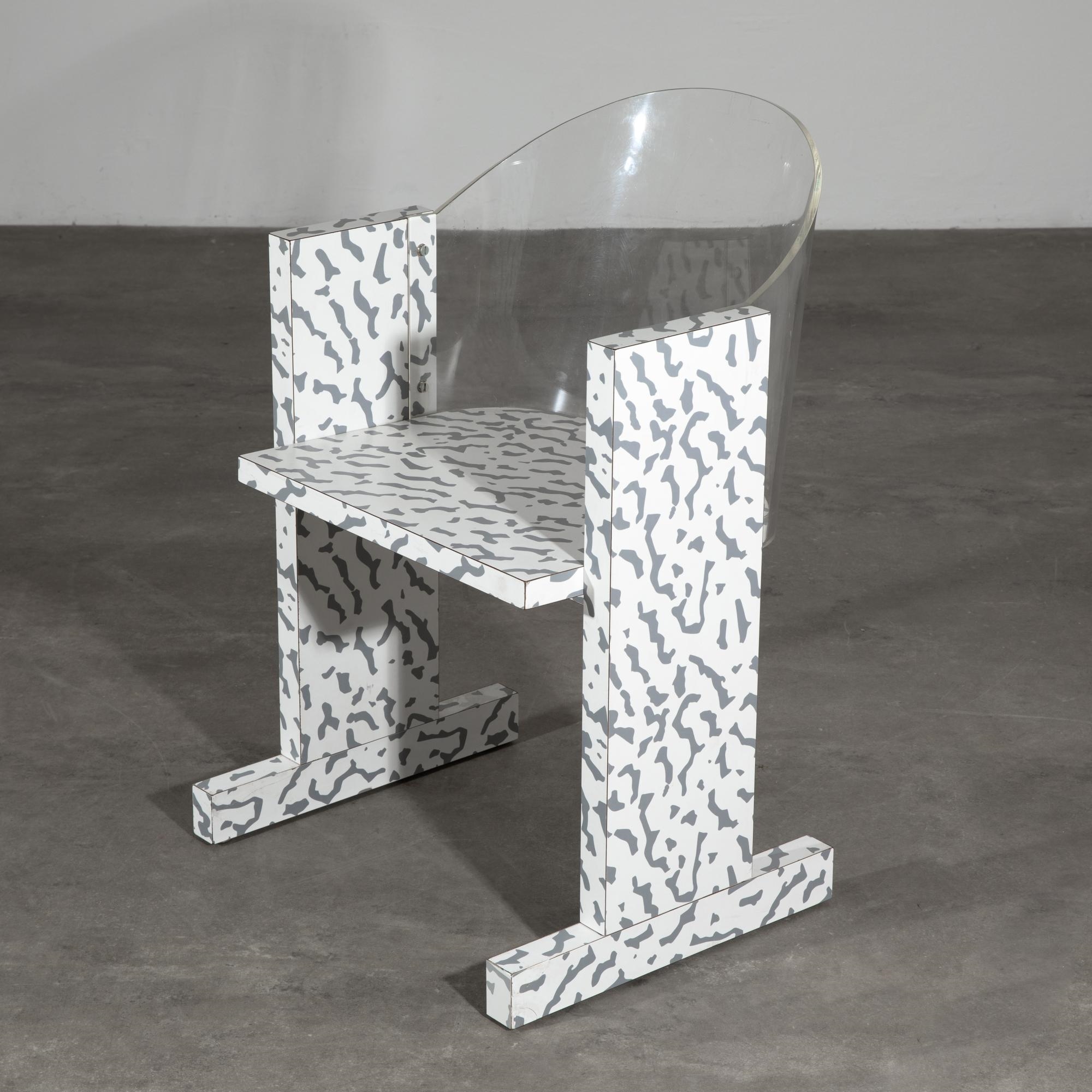 Ettore Sottsass | Chair model Teodora (1986 - 1987) | MutualArt