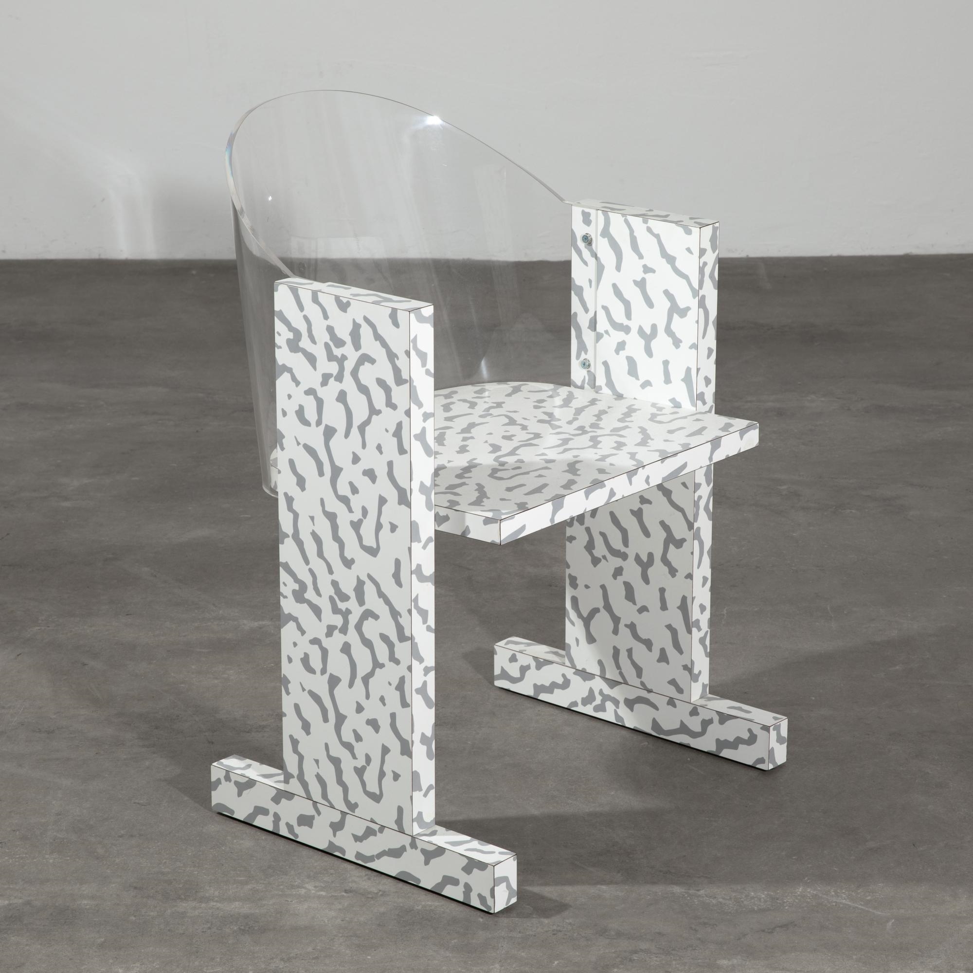 Ettore Sottsass | Chair model Teodora (1986 - 1987) | MutualArt