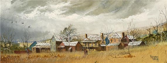 Maynard Waters | The Town That Slept | MutualArt