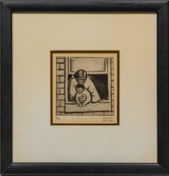 Peter Clarke | At the Window (1961) | MutualArt