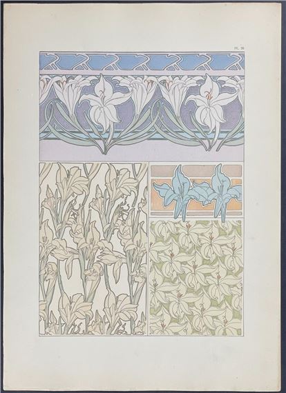 Alphonse Mucha | Lily Design (1902) | MutualArt
