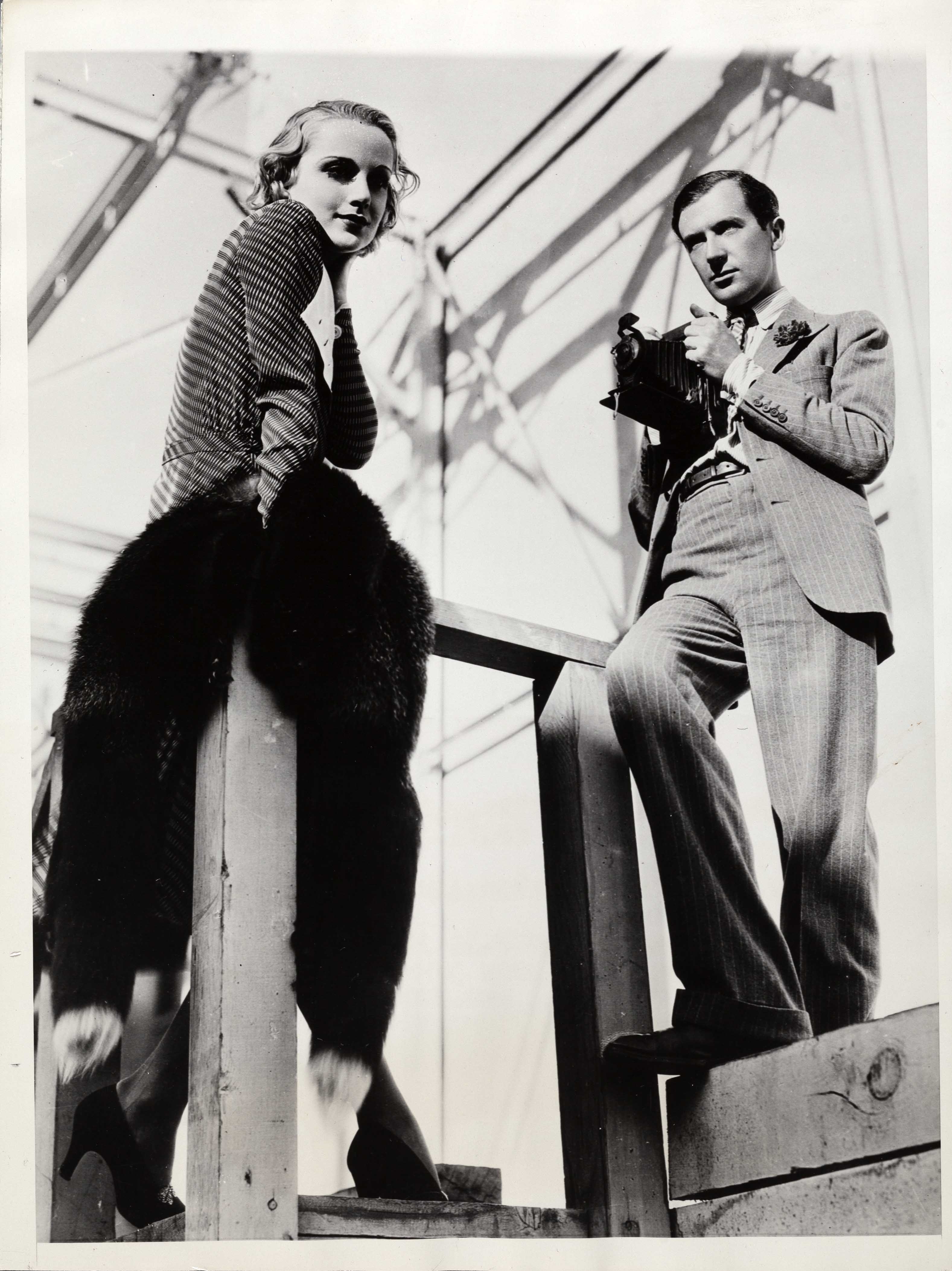 Otto Dyar | Cecil Beaton photographing Carol Lombard, Hollywood 1931 ...