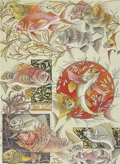 Anton Seder | Fish (1896) | MutualArt