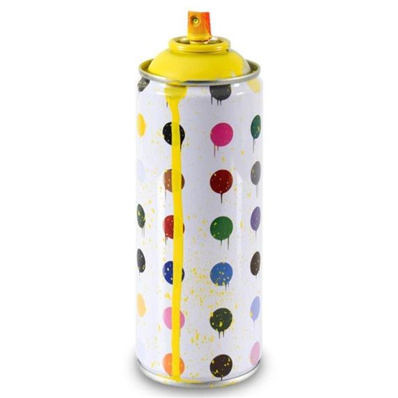 Mr. Brainwash | Hirst Dots (Yellow | MutualArt