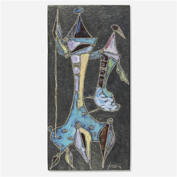Marcello Fantoni | Wall plaque (1955) | MutualArt