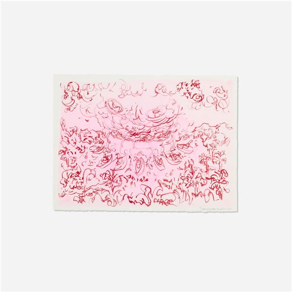Scherezade Garcia | Pink Landscape from Paradise (2001) | MutualArt