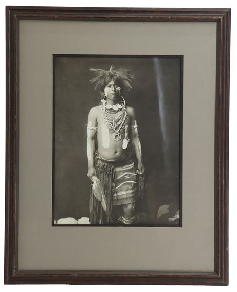Edward S. Curtis | Snake Dancer in Costume | MutualArt