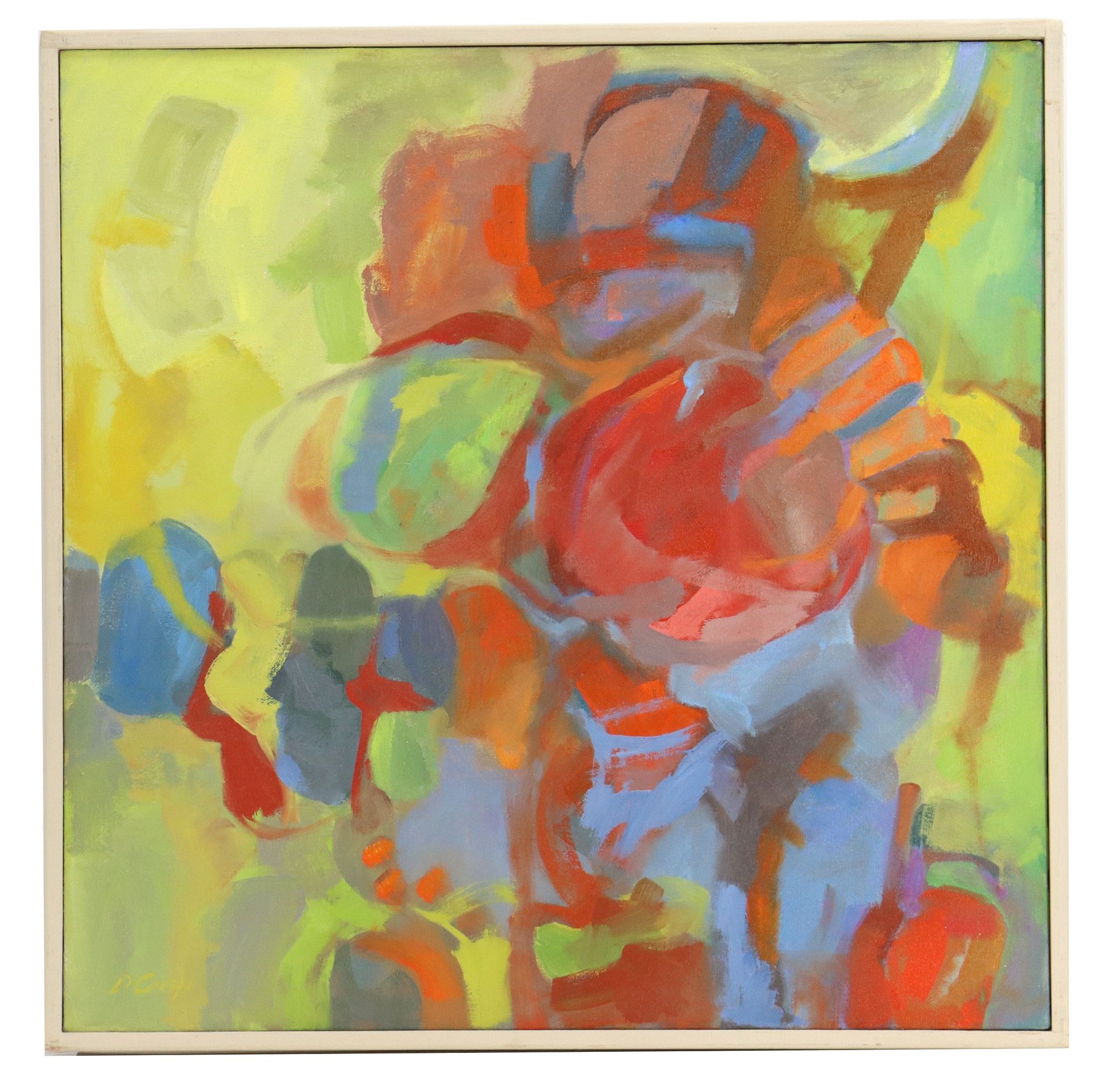 Darrell Crisp | Abstract Expressionist Oil on Canvas | MutualArt