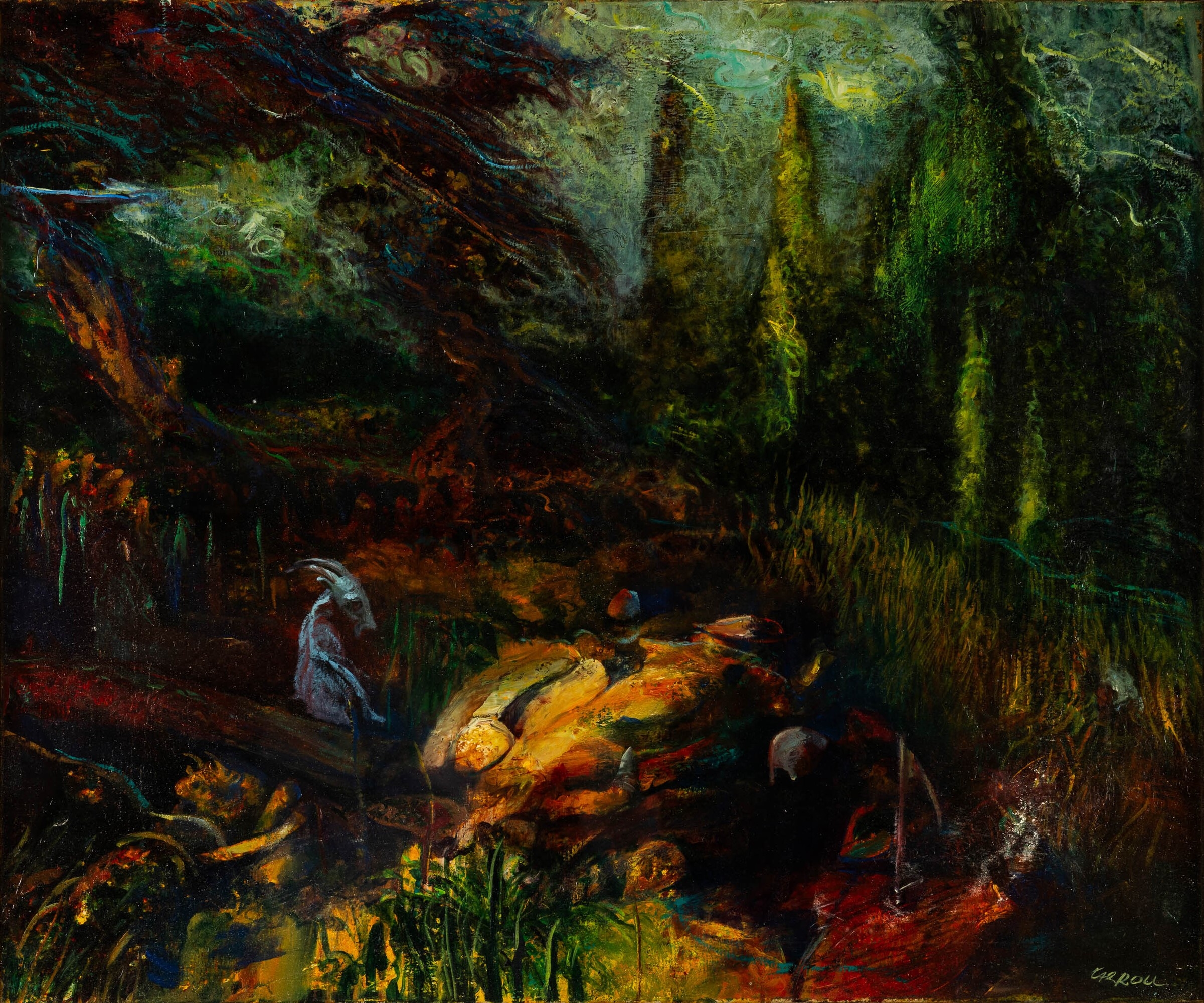 Robert Carroll | King of the mountain | MutualArt
