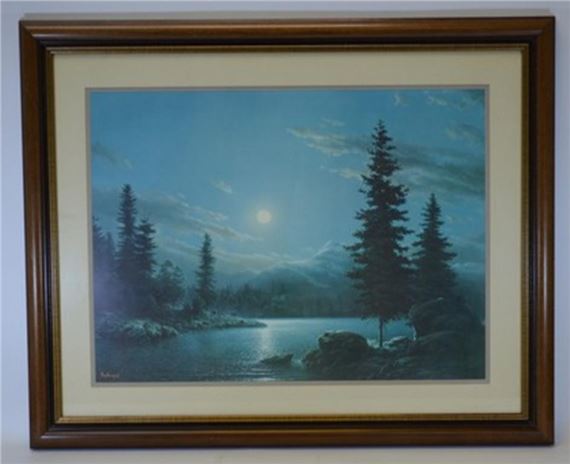 Dalhart Windberg | Embraced by Moonlight | MutualArt