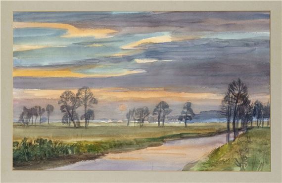 Christian Modersohn | Fischerhuder Landschaft | MutualArt