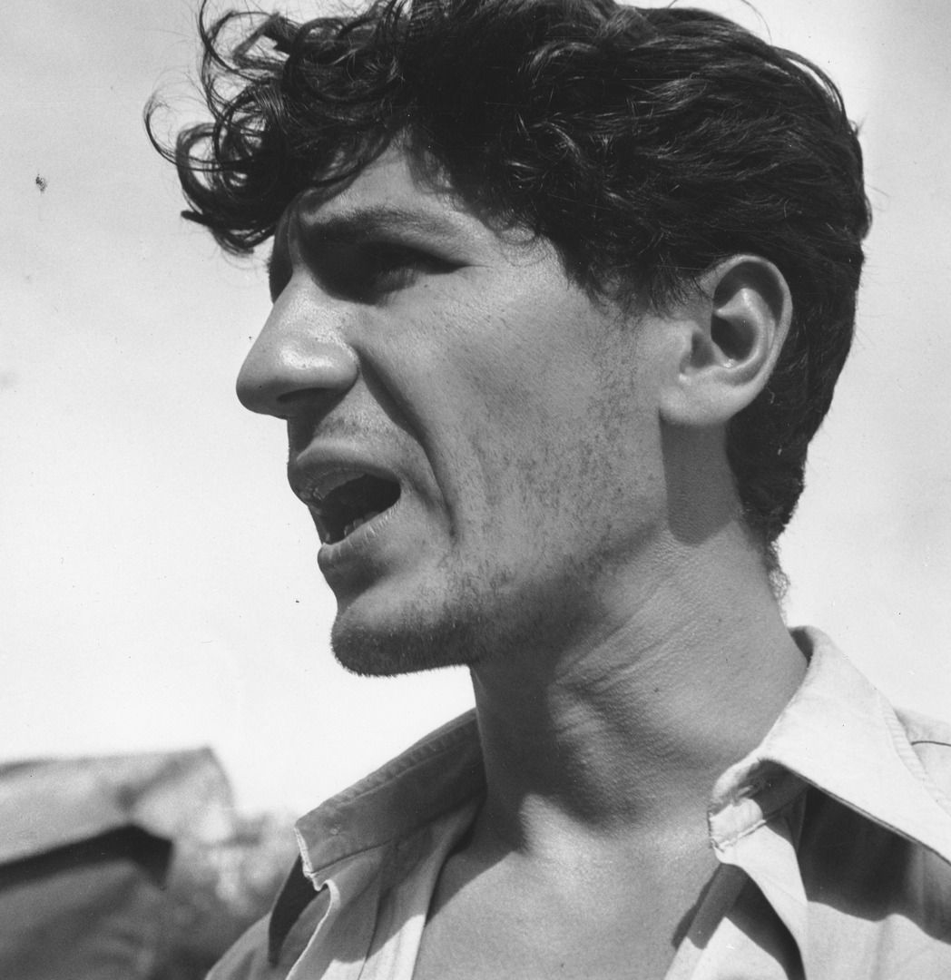 Walter Carone | Portrait of singer Marcel Mouloudji, October 1947 (1947 ...