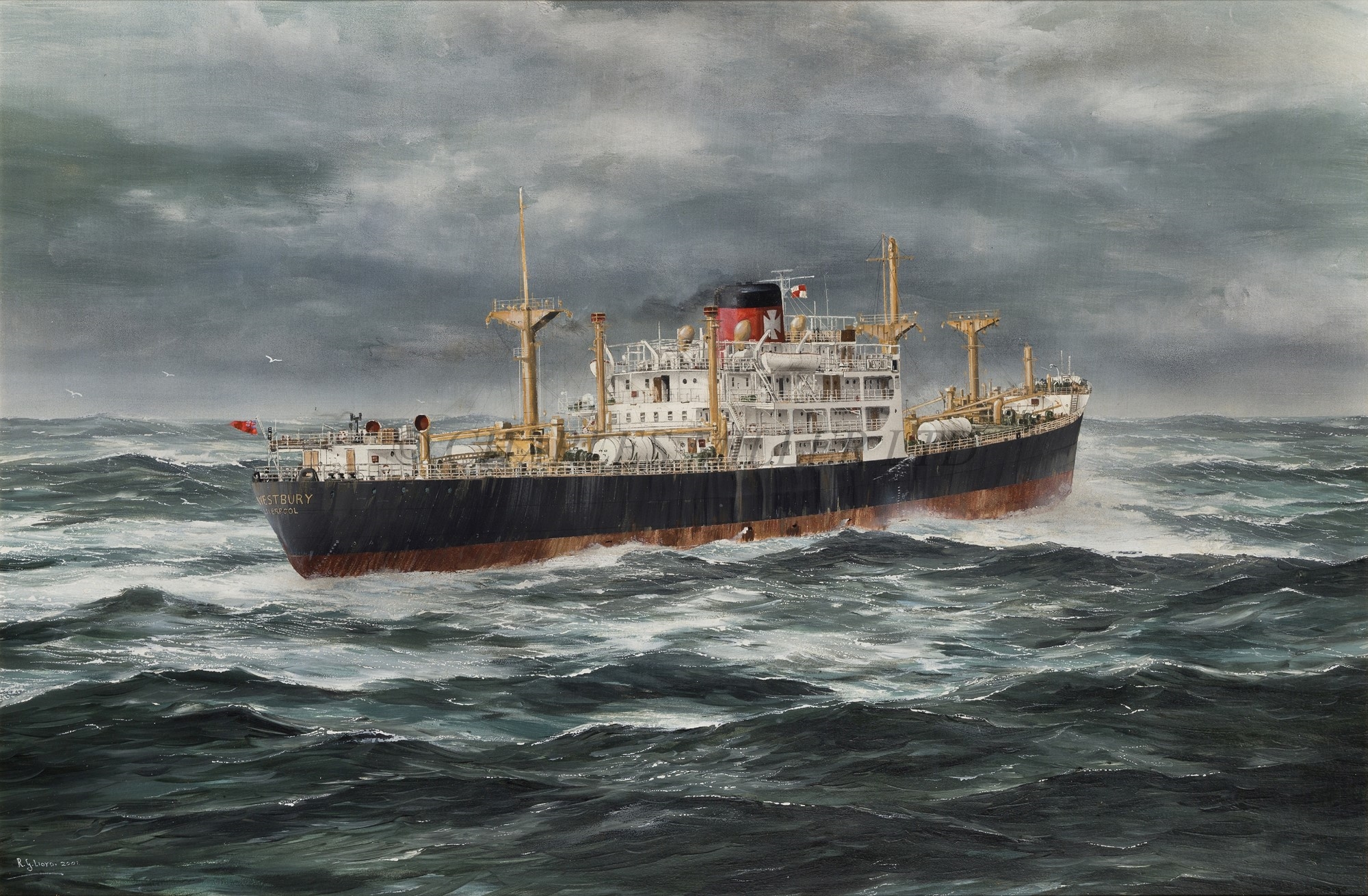 Robert G. Lloyd | Houlder Brothers & Co. Line's passenger-cargo ship ...