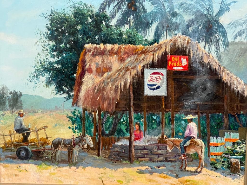 Bill Bender | Original Oil On Panel by Bill Bender Dated 1967 (1967 ...