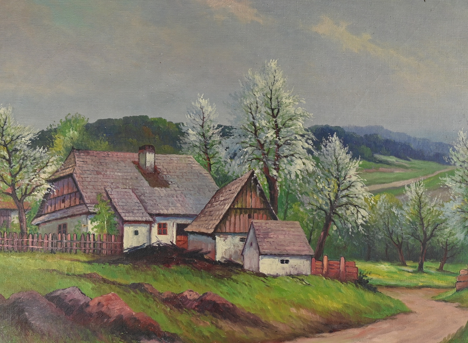 František Pešl | Jaro na vsi | MutualArt