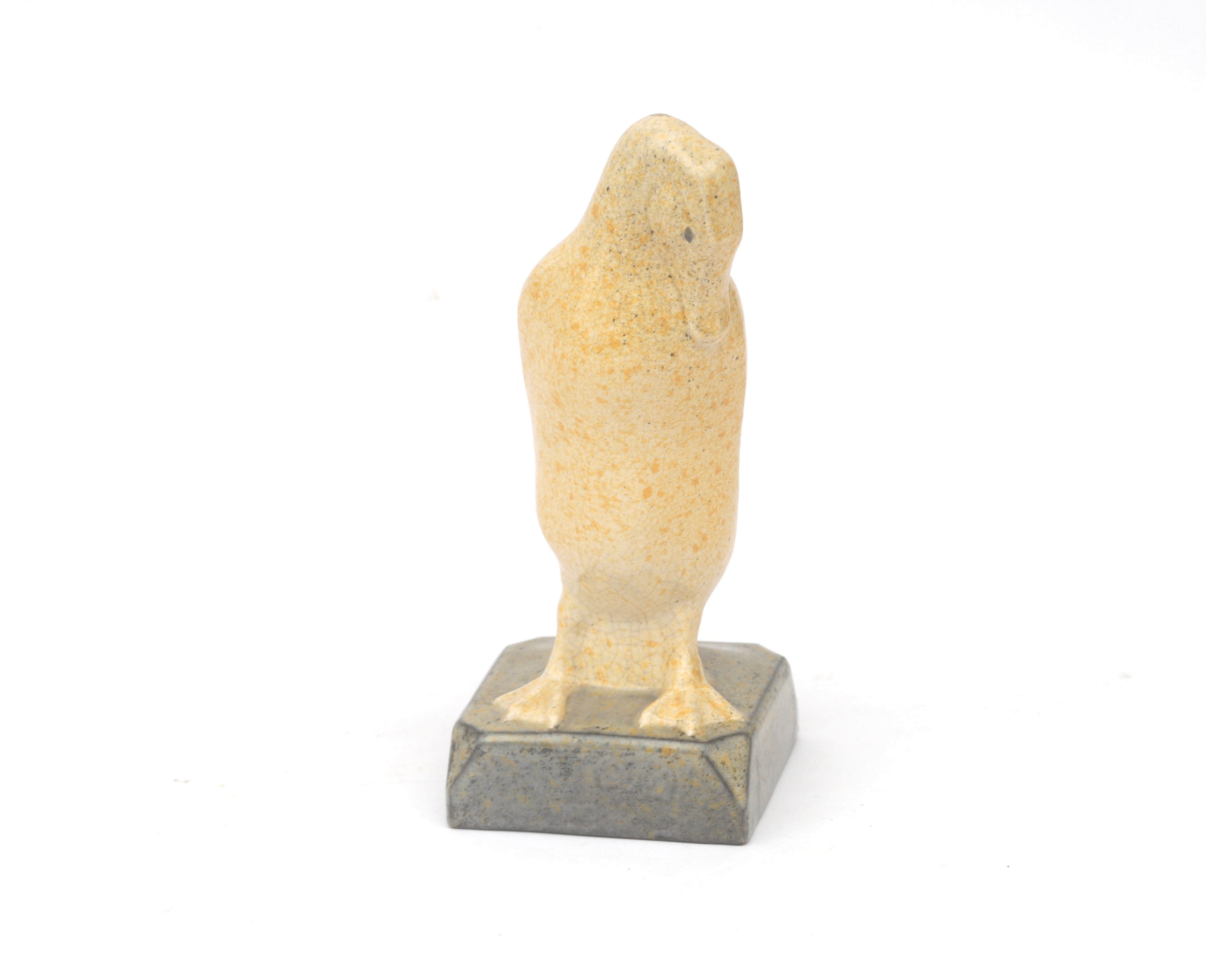 Marcel Guillard | A faience statue depicting a duck | MutualArt