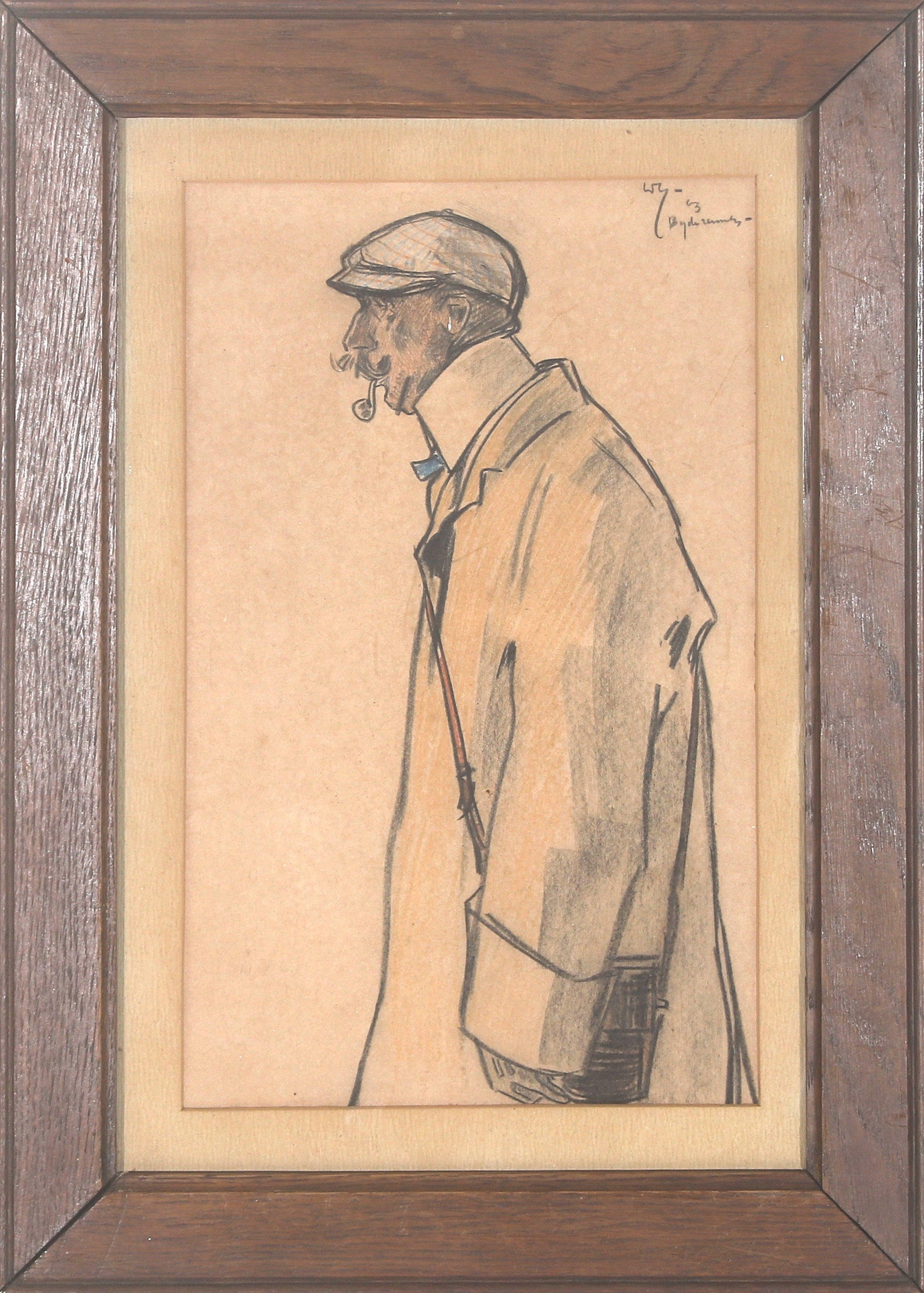 Willy Sluiter | Man with pipe | MutualArt