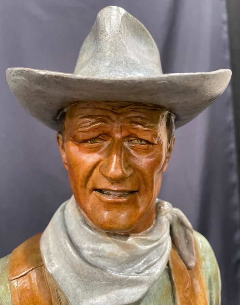 Jesse Corsaut | John Wayne Bronze | MutualArt
