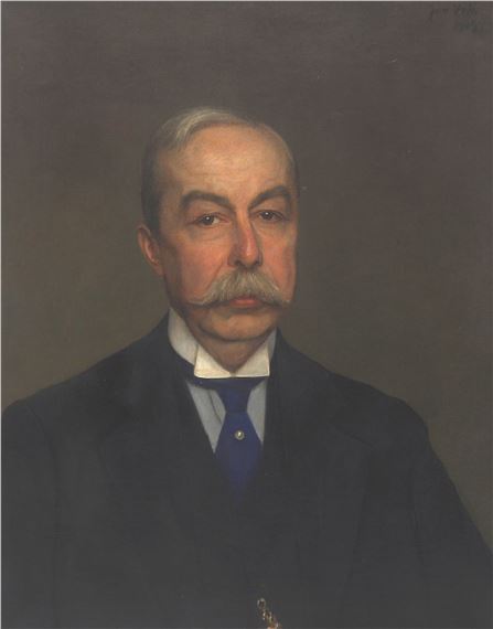 Jan Veth | Portrait of Jonkheer Adolph Georg van Lennep (1919) | MutualArt