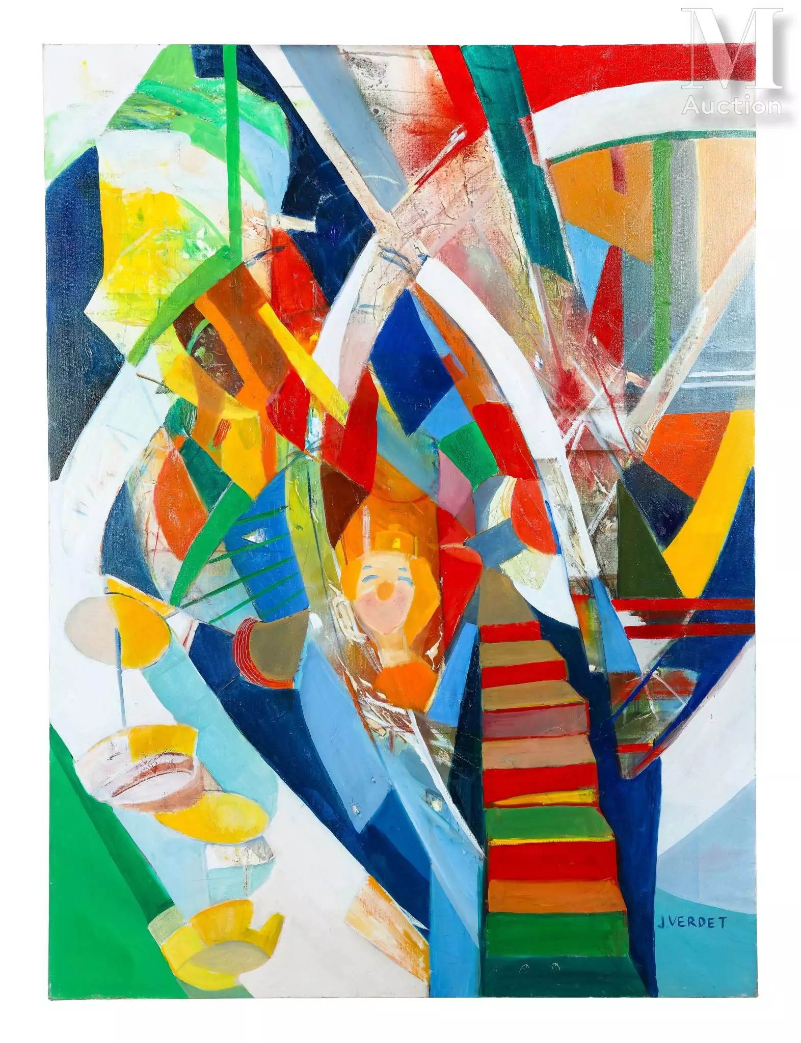 Jacqueline Verdet | Fête foraine / Détail | MutualArt